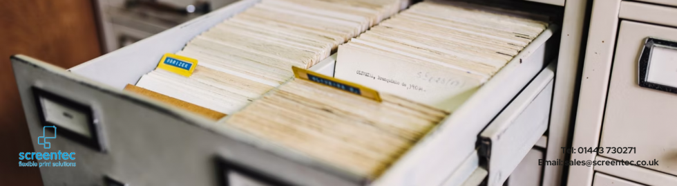 Tips For Creating A Good Filing System | ScreenTec